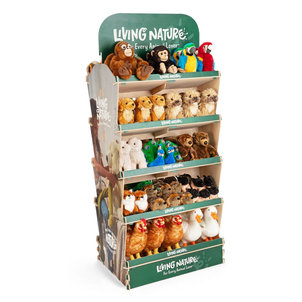 Living Nature Tiered Display Stand - Keycraft