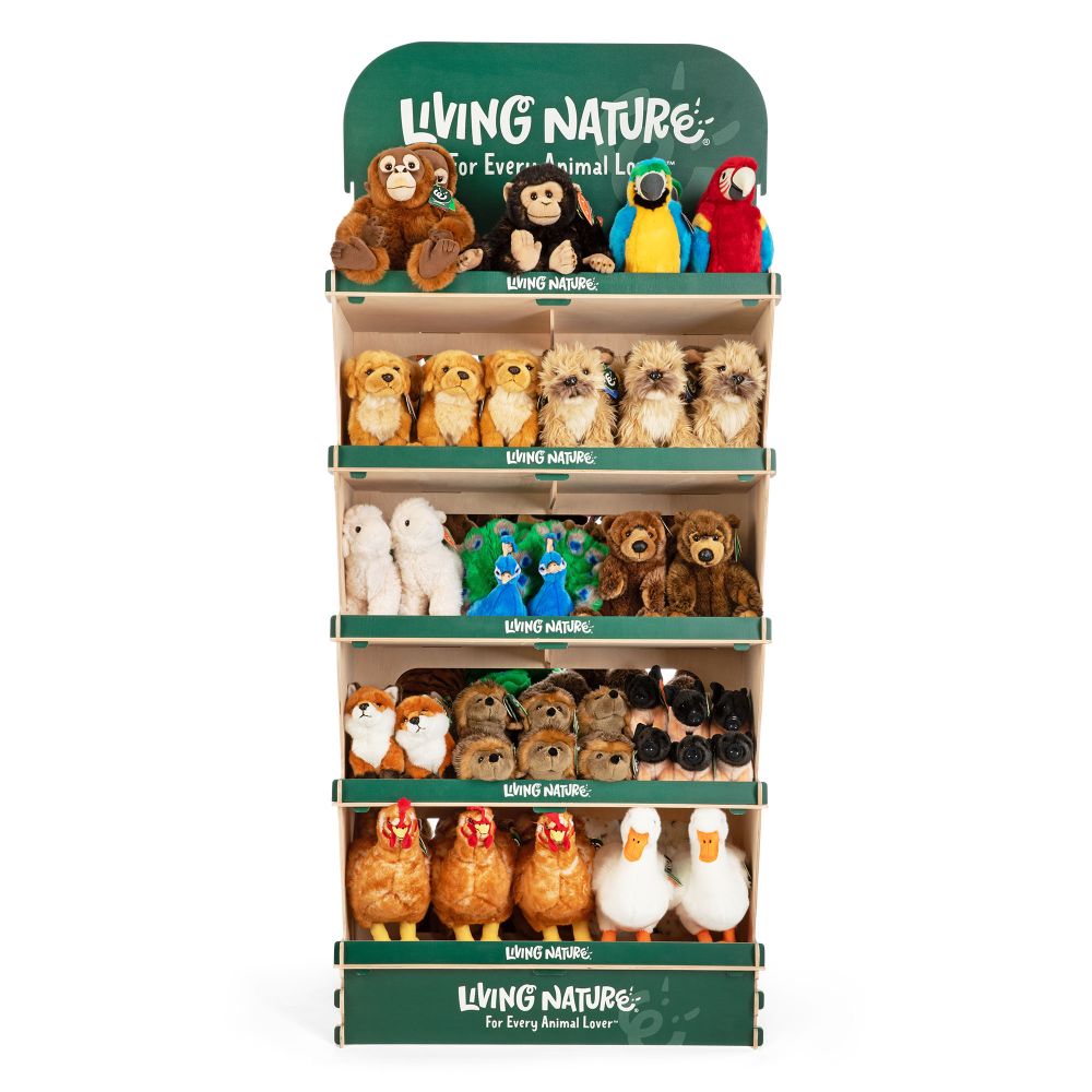 Living Nature Tiered Display Stand - Keycraft