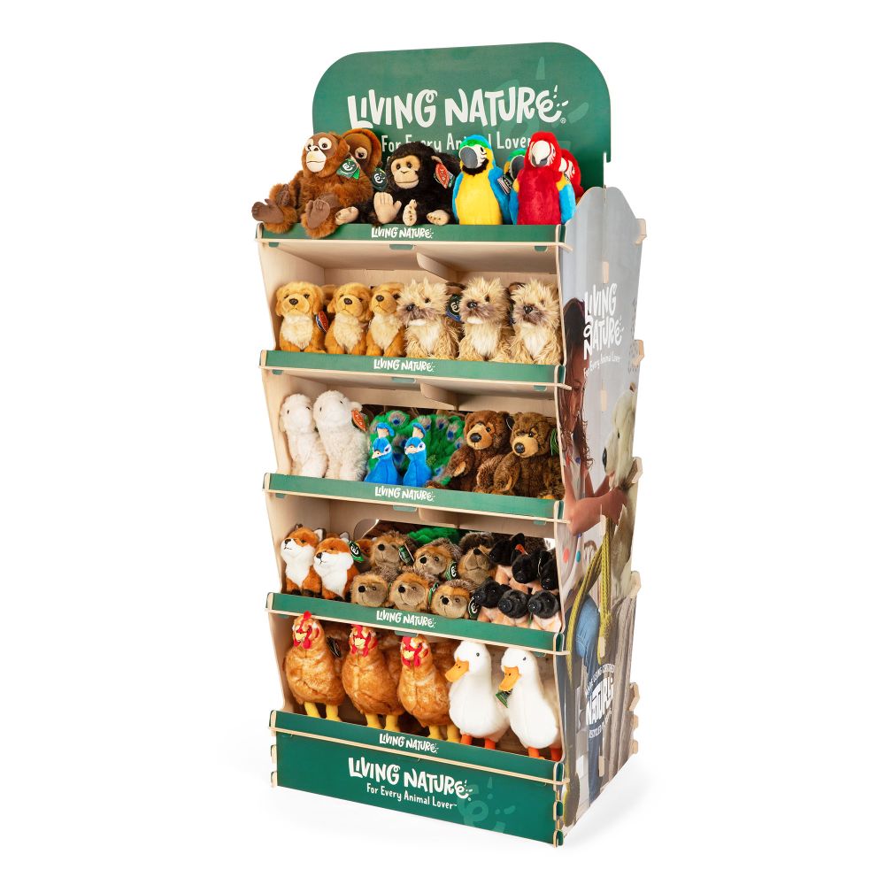 Living Nature Tiered Display Stand - Keycraft